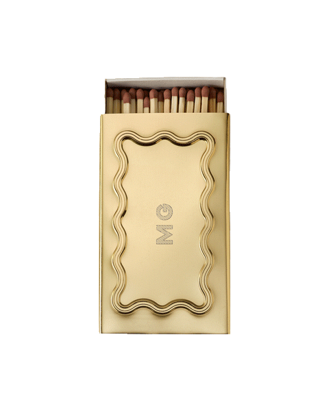 Wave Matchbox Sleeve, Brass – MG&Co.